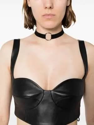 MANOKHI Marla Suede Choker Necklace