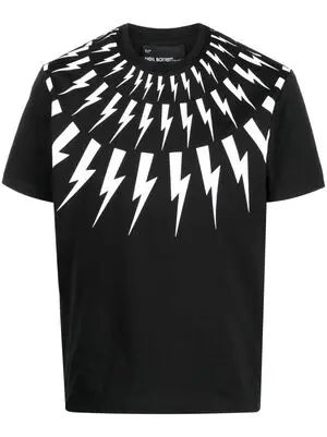 Neil Barrett Graphic-print Cotton T-shirt