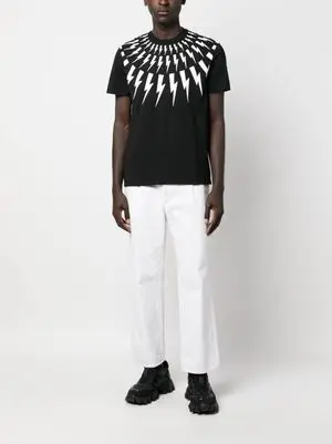 Neil Barrett Graphic-print Cotton T-shirt