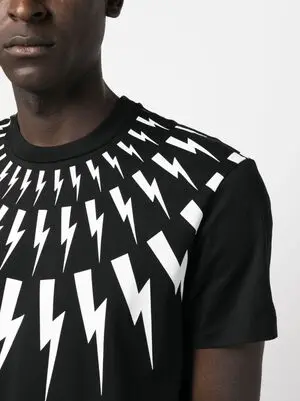 Neil Barrett Graphic-print Cotton T-shirt