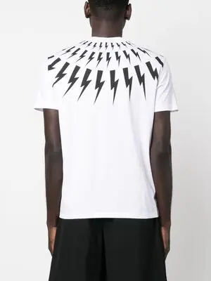 Neil Barrett Graphic-print Cotton T-shirt