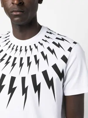 Neil Barrett Graphic-print Cotton T-shirt