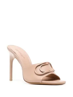 Off-White Pop Paperclip High Heel Sandals