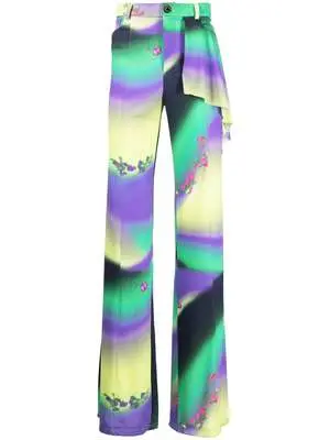 Natasha Zinko Gradient-print Trousers
