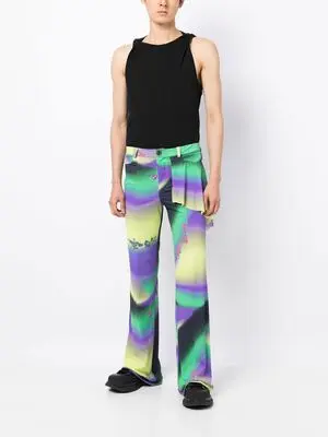 Natasha Zinko Gradient-print Trousers
