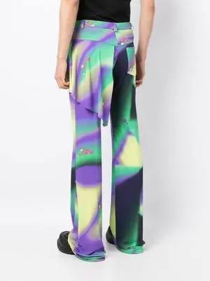 Natasha Zinko Gradient-print Trousers