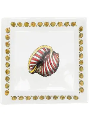 FORNASETTI Giro Di Conchiglie Plate