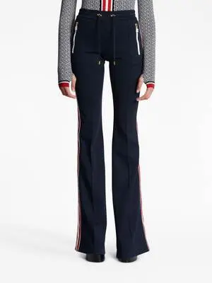 Balmain Stripe-detail Flared Trousers