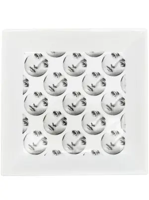 FORNASETTI Tema E Variazioni N.197 Plate - White