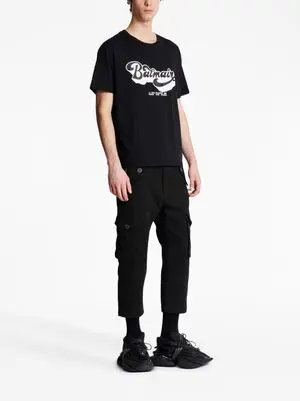 Balmain 70s Logo-print T-shirt
