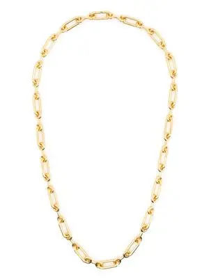Charlotte Chesnais Petit Binary Chain Necklace - Gold