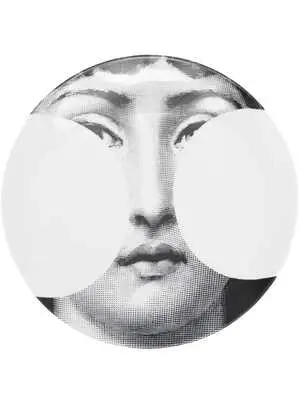 FORNASETTI Tema E Variazioni N.149 Plate - White