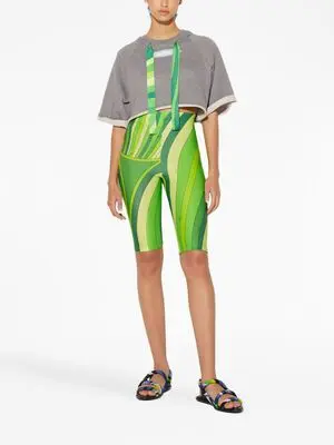 Emilio Pucci Melange-effect Cropped Top