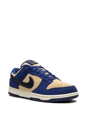 Nike Dunk Low Lx Suede Sneakers - Blue