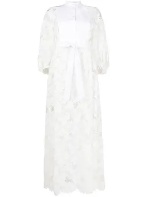 Erdem Nairne Floral-lace Midi Dress