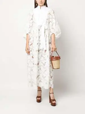 Erdem Nairne Floral-lace Midi Dress