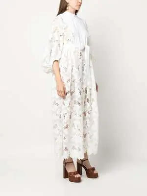 Erdem Nairne Floral-lace Midi Dress