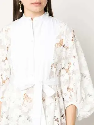 Erdem Nairne Floral-lace Midi Dress