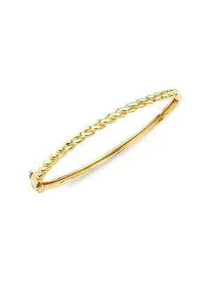 Saks Fifth Avenue Collection 14k Rope Bangle Bracelet - Yellow Gold