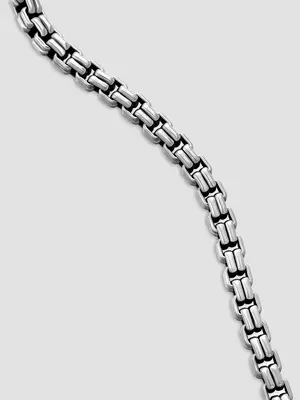 David Yurman The Chain Collection Sterling Small Double Box Chain Necklace
