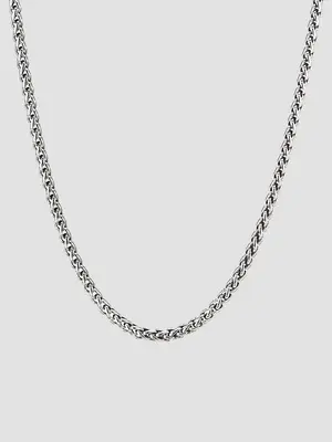 David Yurman Wheat Chain Necklace In Sterling 4mm