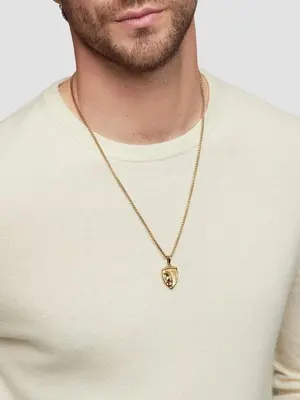 David Yurman St. Michael 18k Amulet