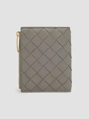 Bottega Veneta Intrecciato Leather Bifold Wallet - Lava