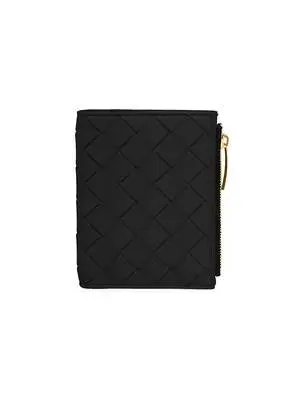 Bottega Veneta Intrecciato Leather Bifold Wallet One-color