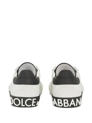Dolce & Gabbana Portofino Low-top Sneakers - White