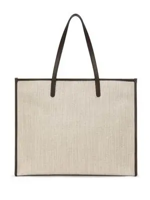 Dolce & Gabbana Milano Logo-embroidered Tote Bag