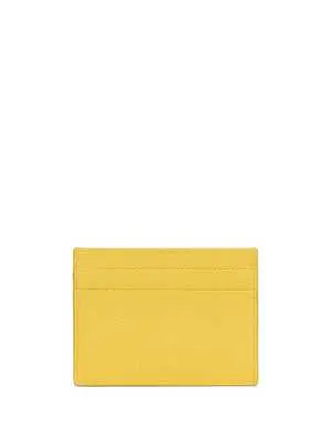 Dolce & Gabbana Dauphine Logo-plaque Cardholder - Yellow