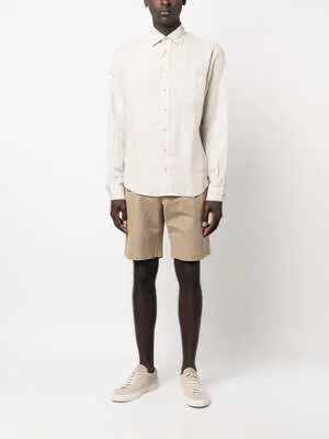 Sease Button-up Hemp Shirt - Neutrals