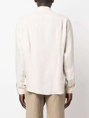 Sease Button-up Hemp Shirt - Neutrals