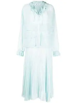 ACT Nº1 Pleated Organza Dress