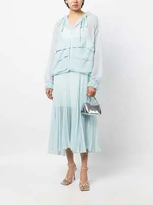 ACT Nº1 Pleated Organza Dress