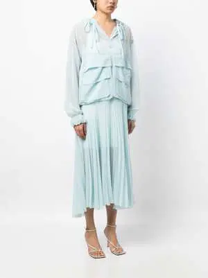 ACT Nº1 Pleated Organza Dress