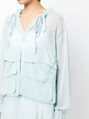 ACT Nº1 Pleated Organza Dress