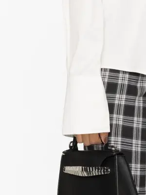 IOANA CIOLACU Split-cuffs Cotton Shirt