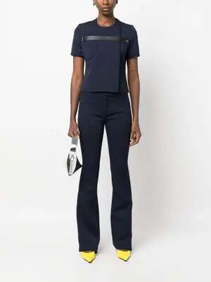 COURREGES Flared Trousers - Blue