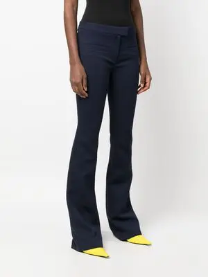 COURREGES Flared Trousers - Blue