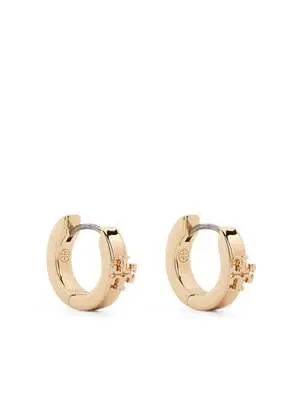 Tory Burch Double T Earrings - Gold