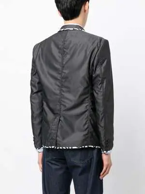 Junya Watanabe Contrasting-trim Buttoned Blazer
