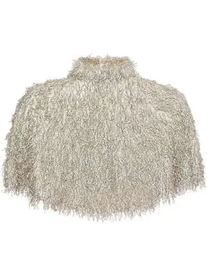 UNREAL FUR Bon Cropped Cape