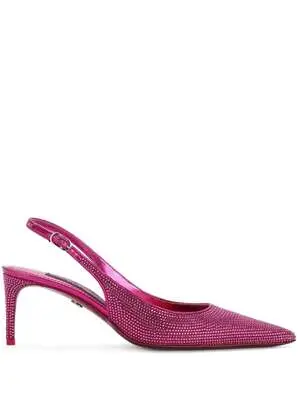 Dolce & Gabbana 60mm Rhinestone-embellished Slingback Pumps