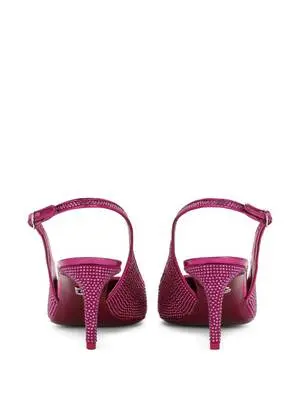 Dolce & Gabbana 60mm Rhinestone-embellished Slingback Pumps
