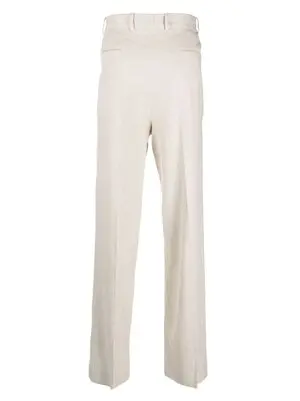 BOTTER Straight-leg Cotton-linen Trousers