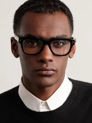 Dior Cd Diamondo S1l Round-frame Acetate Optical Glasses