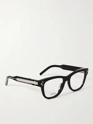 Dior Cd Diamondo S1l Round-frame Acetate Optical Glasses