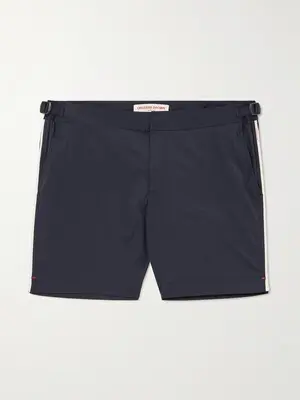 Orlebar Brown Bulldog Striped Swim Shorts - Blue