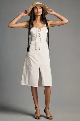 white christmas dresses Jetta Strapless Corset Mini Dress main image 1